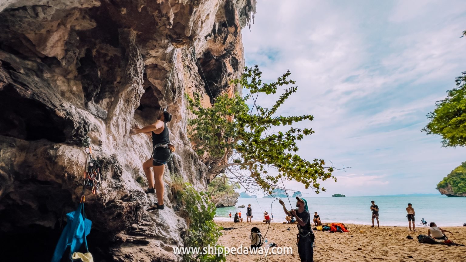 Rock climbing at Railay Beach Krabi (Honest Review & Guide)