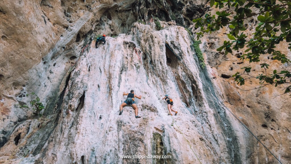 Rock climbing at Railay Beach Krabi (Honest Review & Guide)
